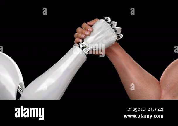 Human Against Robot, Arm Wrestling Competition, the Robot Wins ...