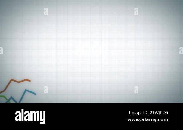 Business Growth And Success Arrow Infographics/ 4k animation of a ...