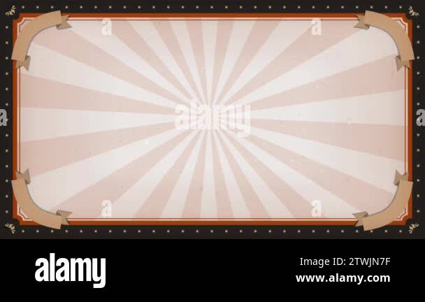 Circus carnival Frame Background Rotation/ Animation of an elegant ...