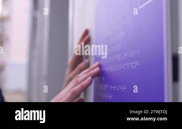 Lady reading a sign Stock Videos & Footage - HD and 4K Video Clips - Alamy