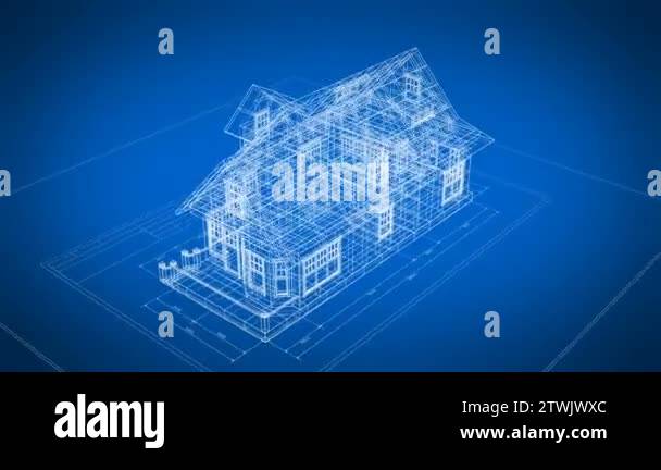 3d house plan on Stock Videos & Footage - HD and 4K Video Clips - Alamy