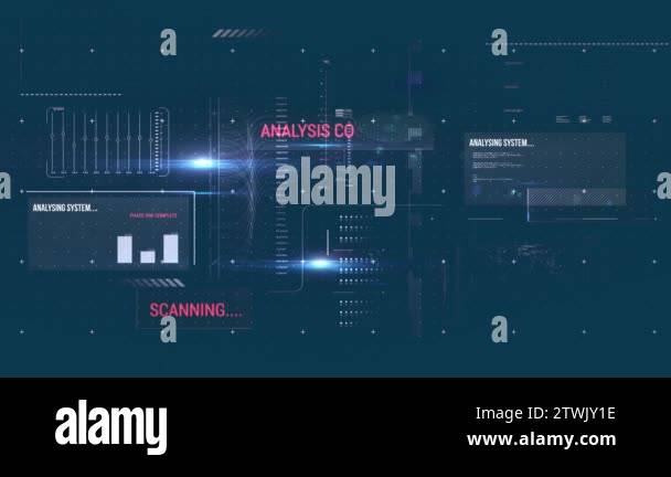 Analyzing animation futuristic digital interface Stock Videos & Footage - HD and 4K Video Clips ...