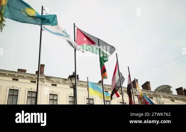 Belarus kazakhstan flag Stock Videos & Footage - HD and 4K Video Clips - Alamy