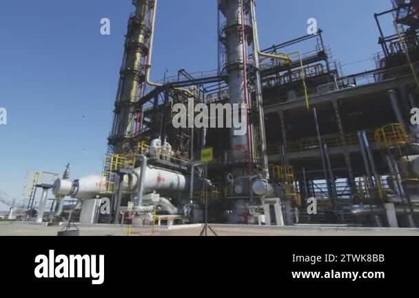 High towers oil refinery Stock Videos & Footage - HD and 4K Video Clips ...