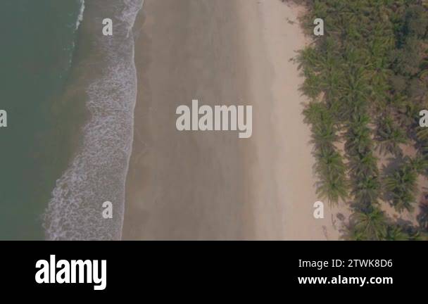 Malpe beach resort in south India, 4k aerial Stock Video Footage - Alamy