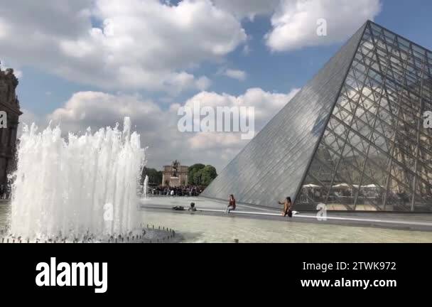 PARIS,FRANCE-30 APRIL,2019:Most famous French landmark - Louvre Museum ...