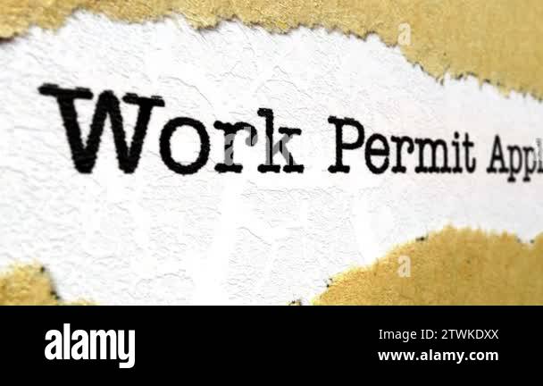 Permit Stock Videos & Footage - HD and 4K Video Clips - Alamy