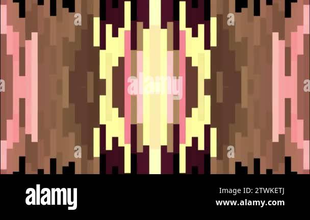 abstract soft brown color moving vertical pixel block background ...