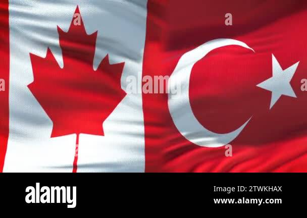 Turkey canada flag Stock Videos & Footage - HD and 4K Video Clips - Alamy
