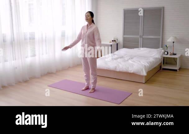 Woman leg raise bed Stock Videos & Footage - HD and 4K Video Clips - Alamy