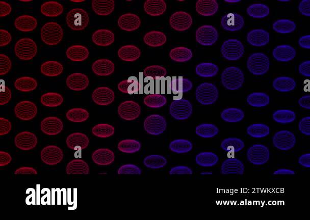 Abstract line 3D virtual isometric sphere lighting moving, Technology ...