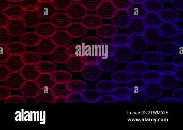 Abstract line 3D virtual isometric sphere lighting moving, Technology ...