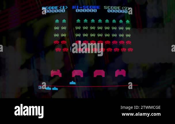 Space invaders computer Stock Videos & Footage - HD and 4K Video Clips ...