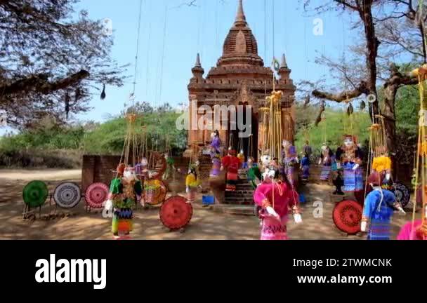 Archaeological site of Old Bagan boasts many ancient Buddhist temples ...