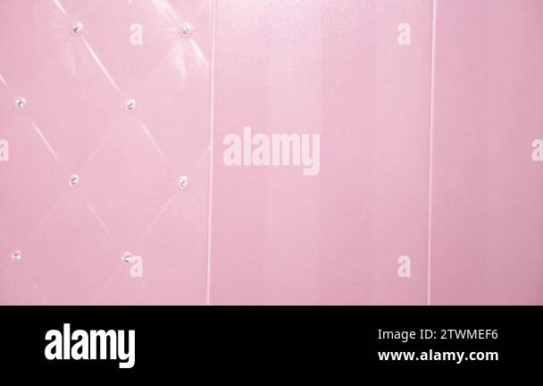 pink ceramic tile with rhinestones in the bathroom, texture, background ...