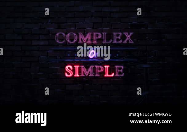 Complex to simple Stock Videos & Footage - HD and 4K Video Clips - Alamy