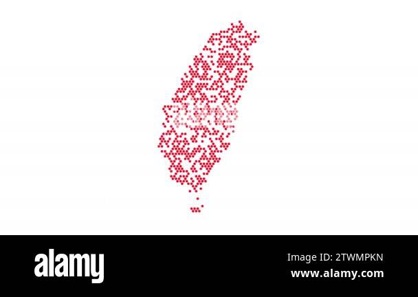 Taiwan dot map country Stock Videos & Footage - HD and 4K Video Clips ...