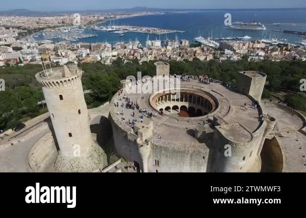 Palma de majorca castle Stock Videos & Footage - HD and 4K Video Clips ...