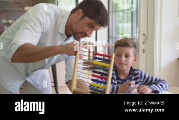 Father son using abacus Stock Videos & Footage - HD and 4K Video Clips ...