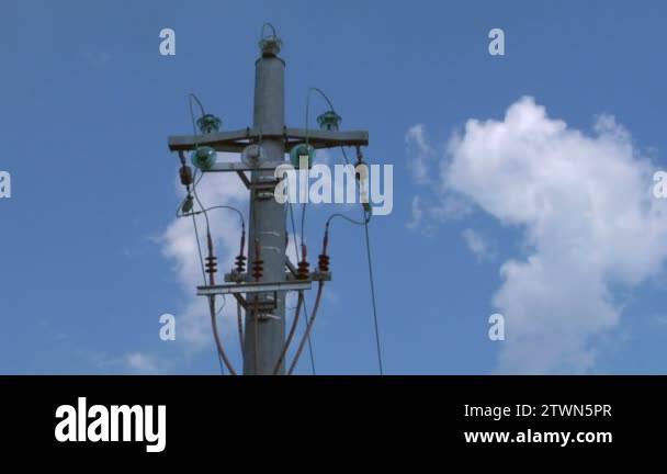 Pylon power line Stock Videos & Footage - HD and 4K Video Clips - Alamy