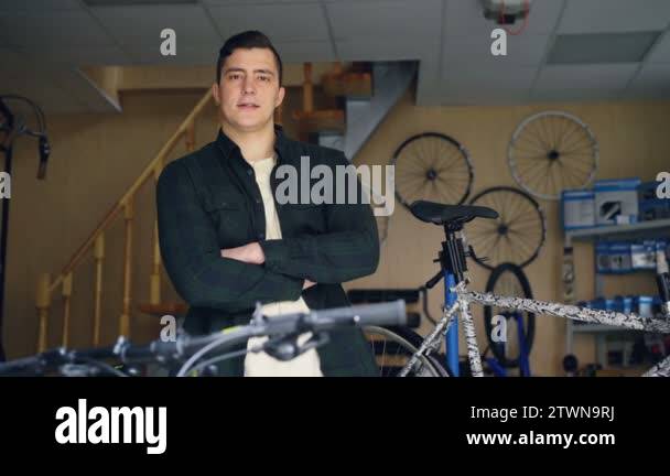 Portrait bicycle mechanic Stock Videos & Footage - HD and 4K Video ...