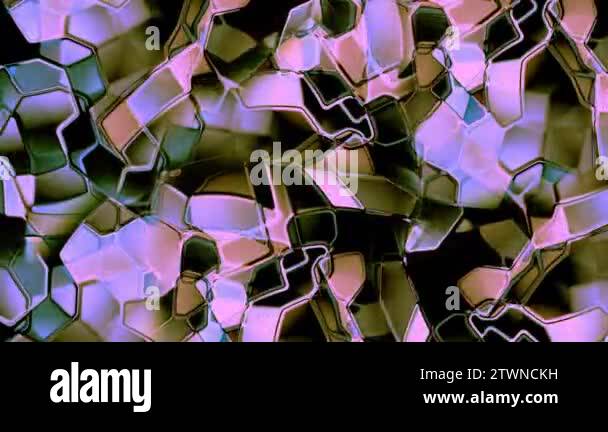 Liquid metallic background showing refraction and distortion of light ...