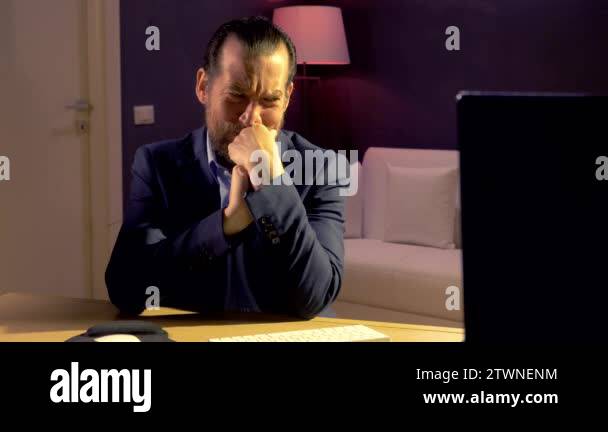Business man crying in office Stock Videos & Footage - HD and 4K Video ...