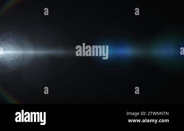 anamorphic lens flare 3840x2160 4K, lights background Stock Video ...