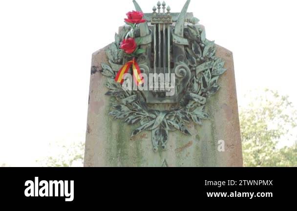 6 in 1 Paris, France - October 2011: The tomb of Georges Bize in the ...
