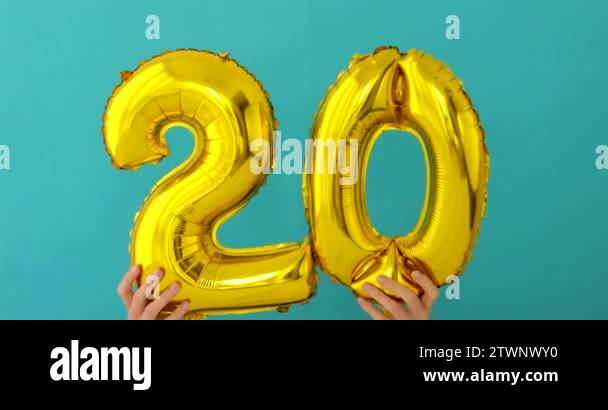Number foil Stock Videos & Footage - HD and 4K Video Clips - Alamy