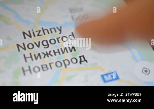 Novgorod on a map Stock Videos & Footage - HD and 4K Video Clips - Alamy