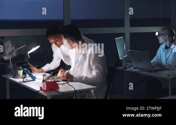 Man in laboratory checking Stock Videos & Footage - HD and 4K Video ...
