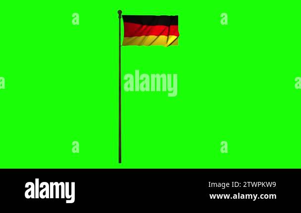 germany Animation Flag Animation Green Screen Animation germany video ...