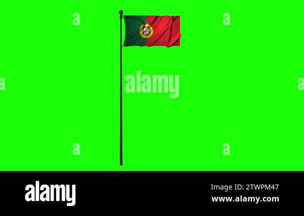 portugal Animation Flag Animation Green Screen Animation portugal video ...