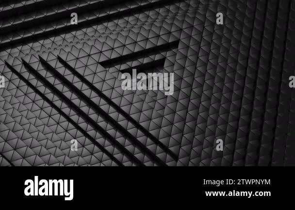 Triangles Formed A Wave. Abstract background, 2 in 1, loop (301-600 ...