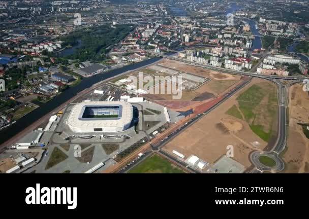 Construction of a football stadium for Fifa World Cup 2018 is completed ...