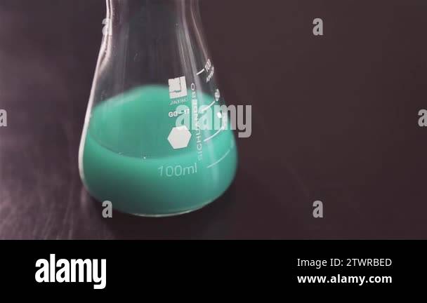Light green conical bottle Stock Videos & Footage - HD and 4K Video ...
