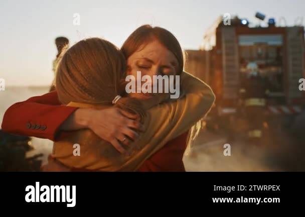 Injured Mother and Young Daughter Reunite After Terrible Car Crash ...