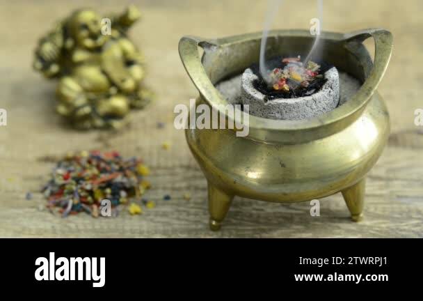 Incense pot Stock Videos & Footage - HD and 4K Video Clips - Alamy
