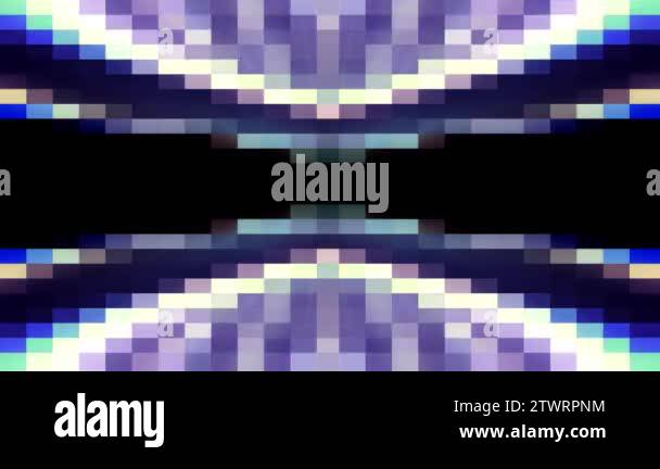 Abstract Pixel Block Moving Seamless Loop Animation Background New