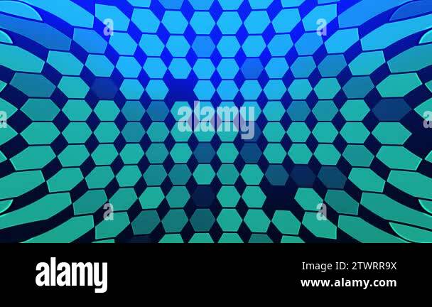 Hexagon geometric surface loop Stock Videos & Footage - HD and 4K Video ...