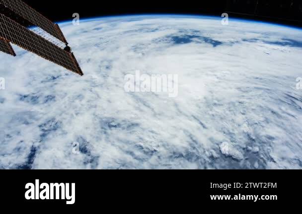 Planet Earth seen from the ISS. Beautiful Planet Earth observed from ...