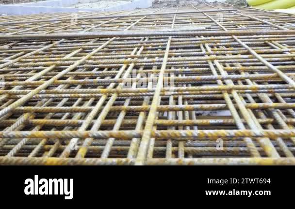 Armature made of wire wires. Metal roxtors, reinforcement in reinforced ...