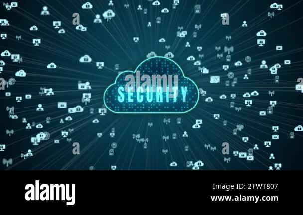 Cyber security digital data and conceptual futuristic look at information technology of internet ...