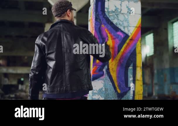Young people graffiti artist Stock Videos & Footage - HD and 4K Video ...