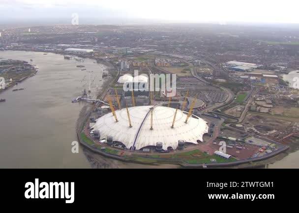 London's famous venue O2 arena Stock Video Footage - Alamy
