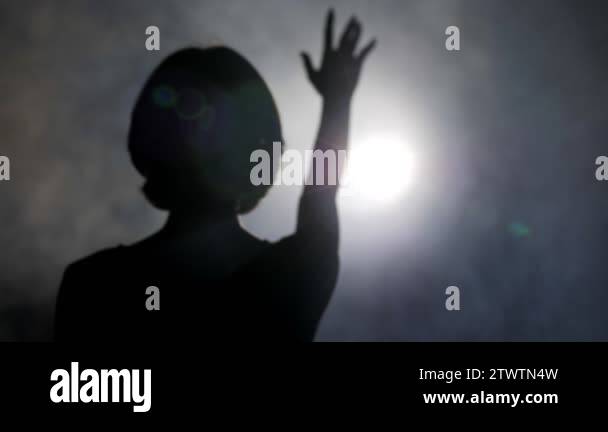 Raising hand silhouette Stock Videos & Footage - HD and 4K Video Clips ...