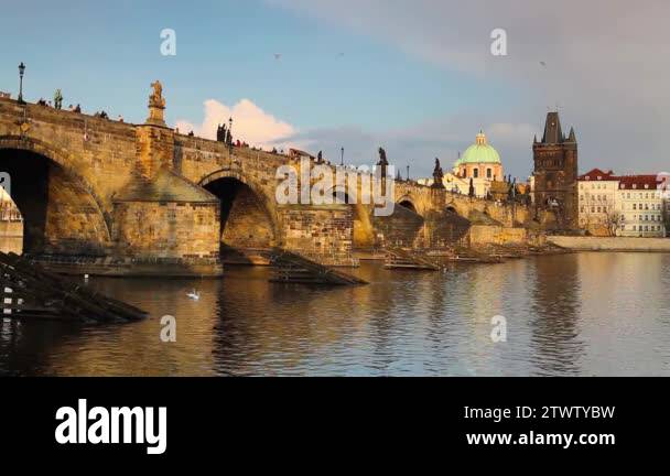 On famous charles bridge Stock Videos & Footage - HD and 4K Video Clips ...
