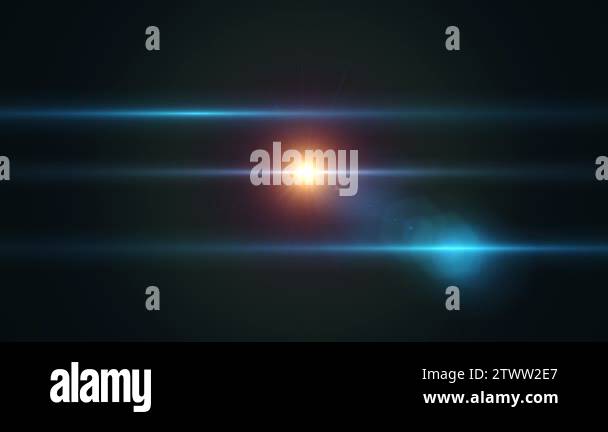 anamorphic lens flare 3840x2160 4K, lights background Stock Video ...