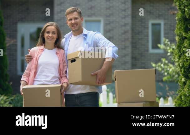 Moving house looking into camera Stock Videos & Footage - HD and 4K ...